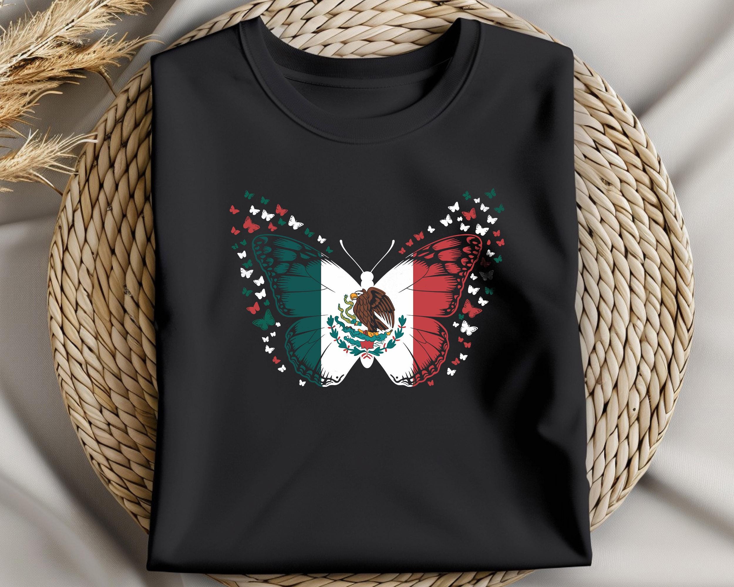 Mexican Flag Butterfly SVG, Patriotic Butterfly Digital Download ...