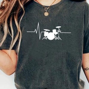 Drummer Heartbeat SVG PNG Digital Download, Drum Kit Music Lover ...