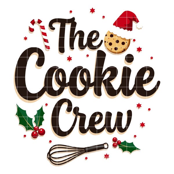 Cookie Crew Svg - Etsy