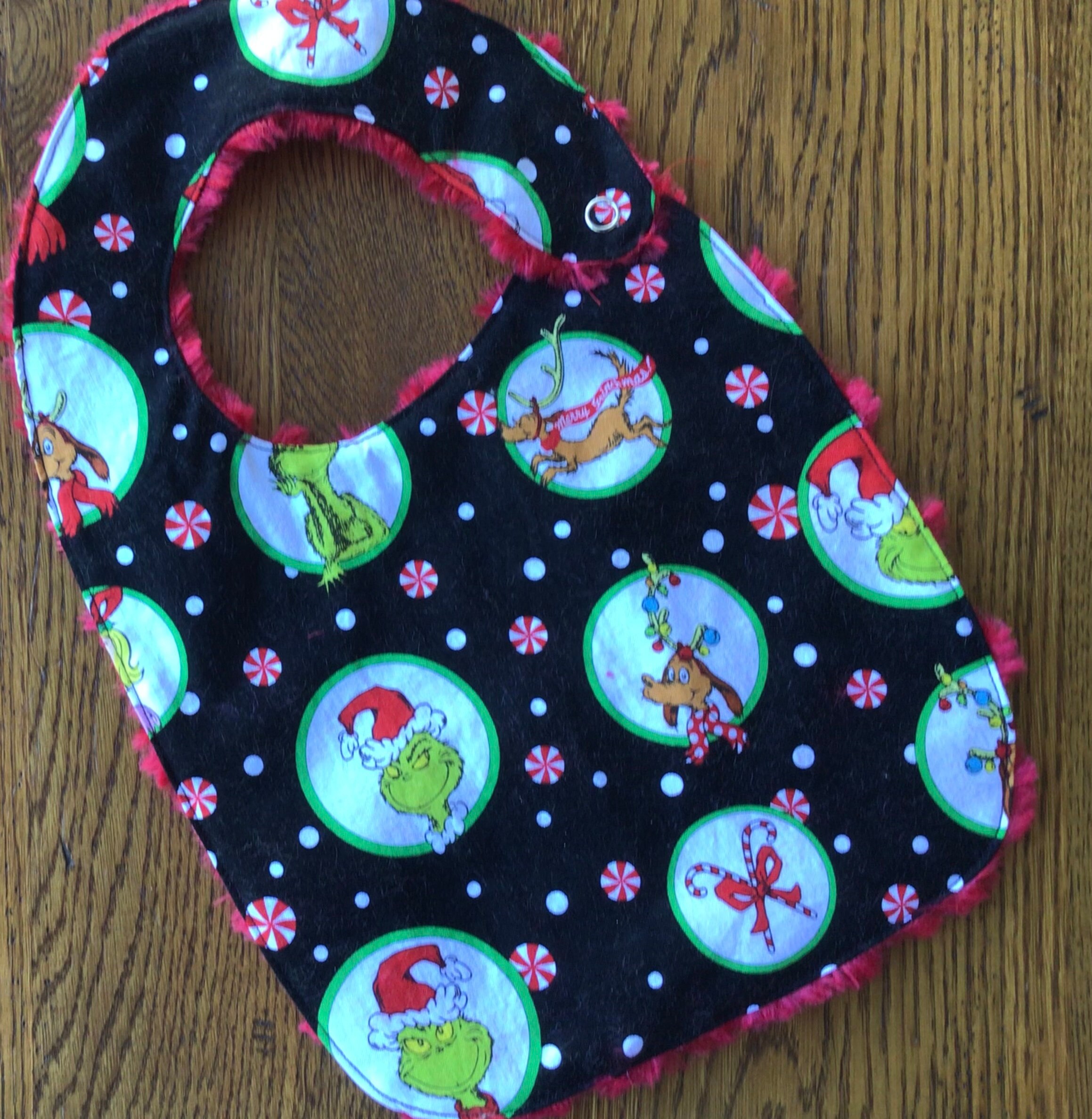 Newblack Grinch Max and Cindy Lou Whoo Bib Baby/toddler Size - Etsy