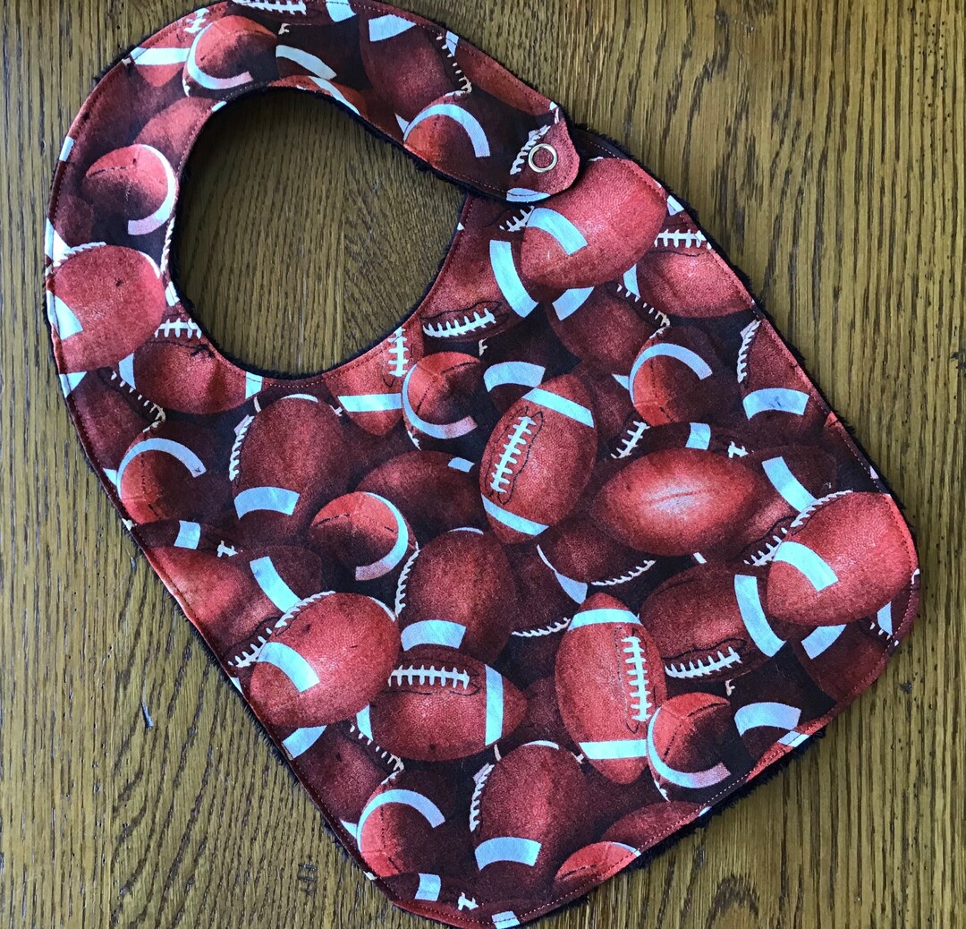 Football Baby/toddler Bib - Etsy