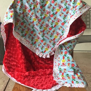 Newthe Grinch, Max, and Cindy Lou Whoo Minky Smaller Size Infant Only ...