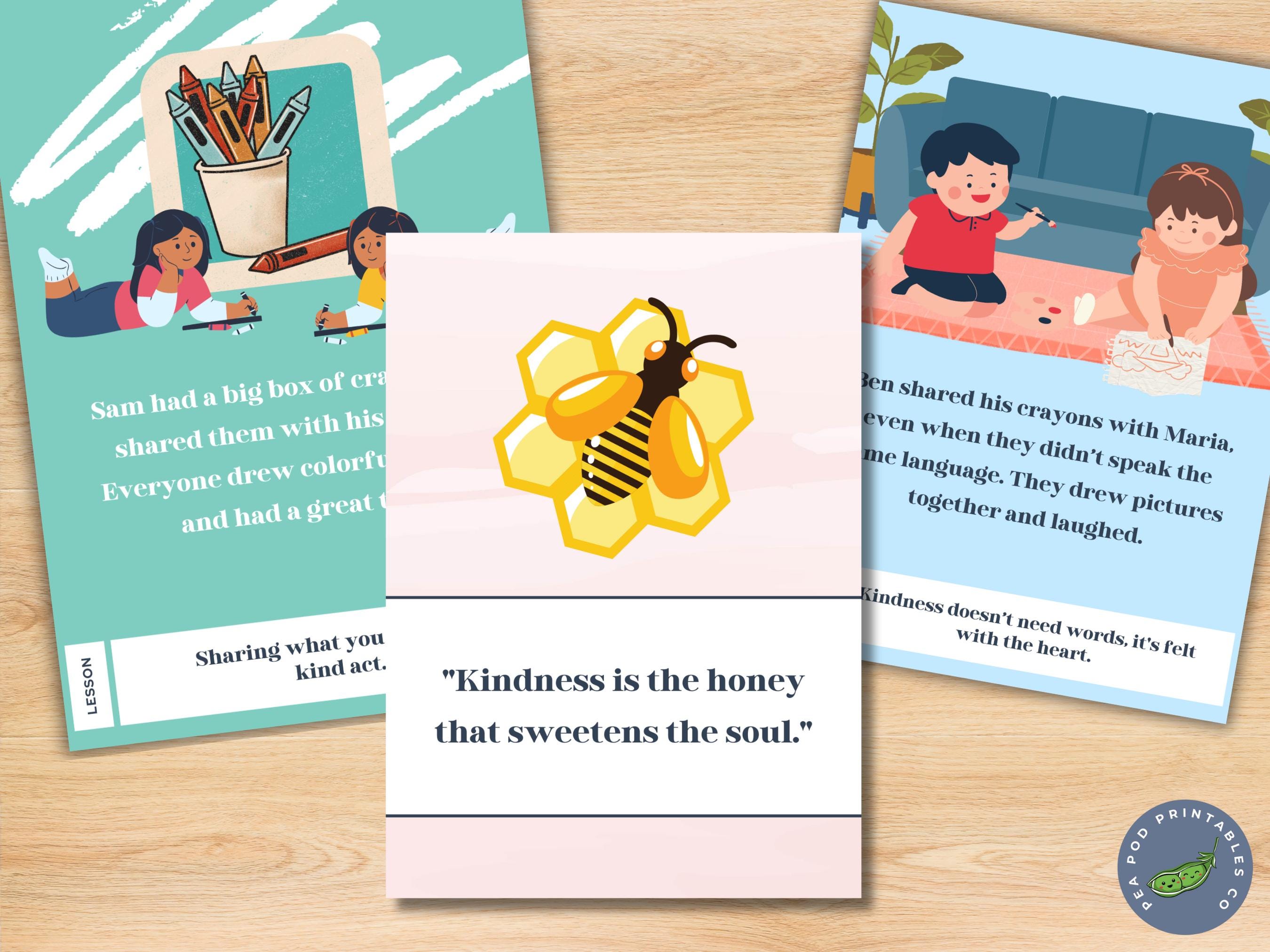 20 Kindness Posters for Kids | Printable Classroom Decor | Encouraging ...