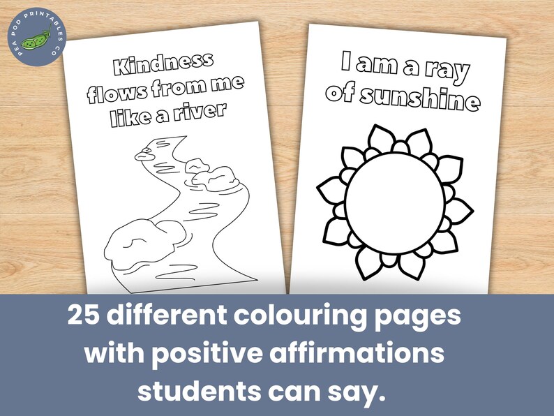 25 Positive Affirmation Cards for Kids | BLM Coloring Posters ...
