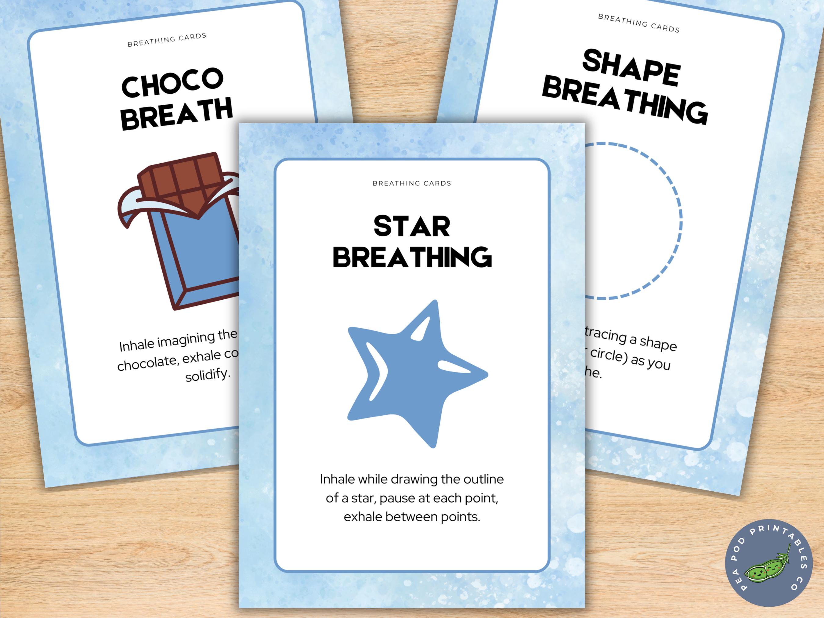Mindful Breathing Cards for Kids: Calm and Focus | Kids and Teens ...