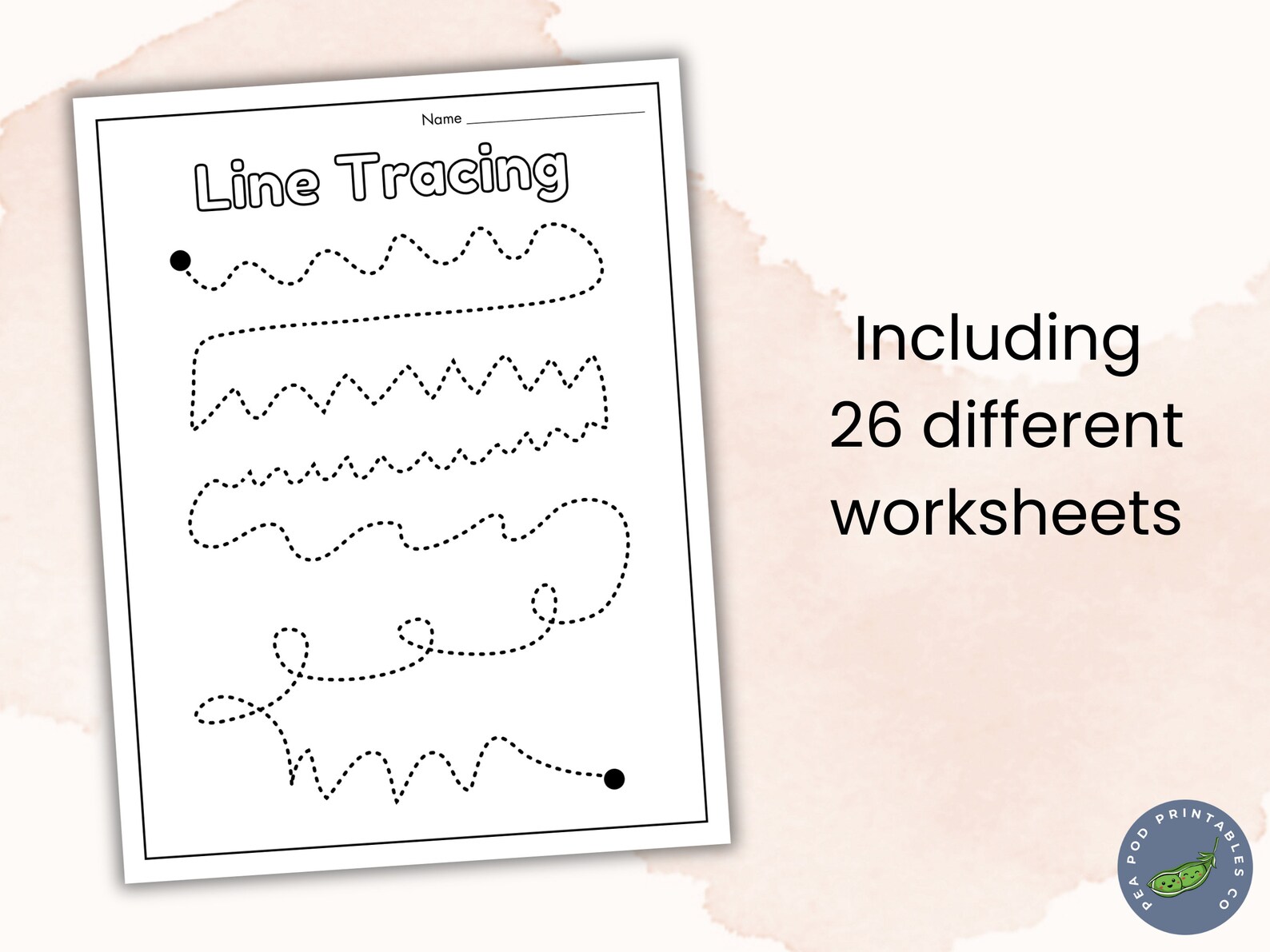 Back to School Line Tracing Worksheets Pre-writing | Kindergarten ...