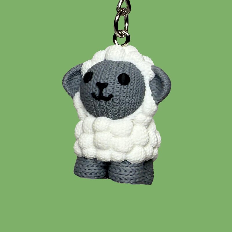 Sheep Keychains - Etsy