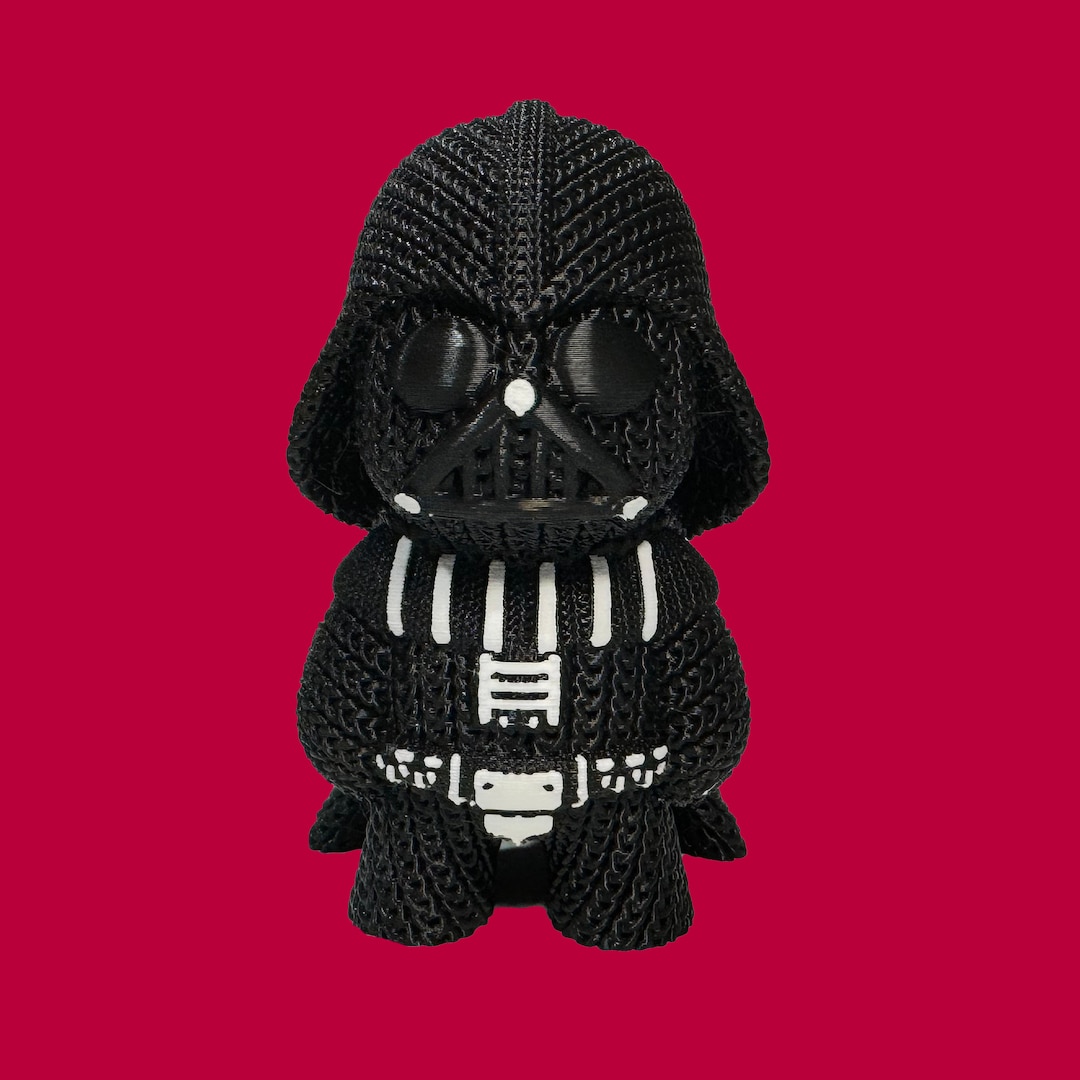 3D Printed Knitted Darth Vader - Etsy