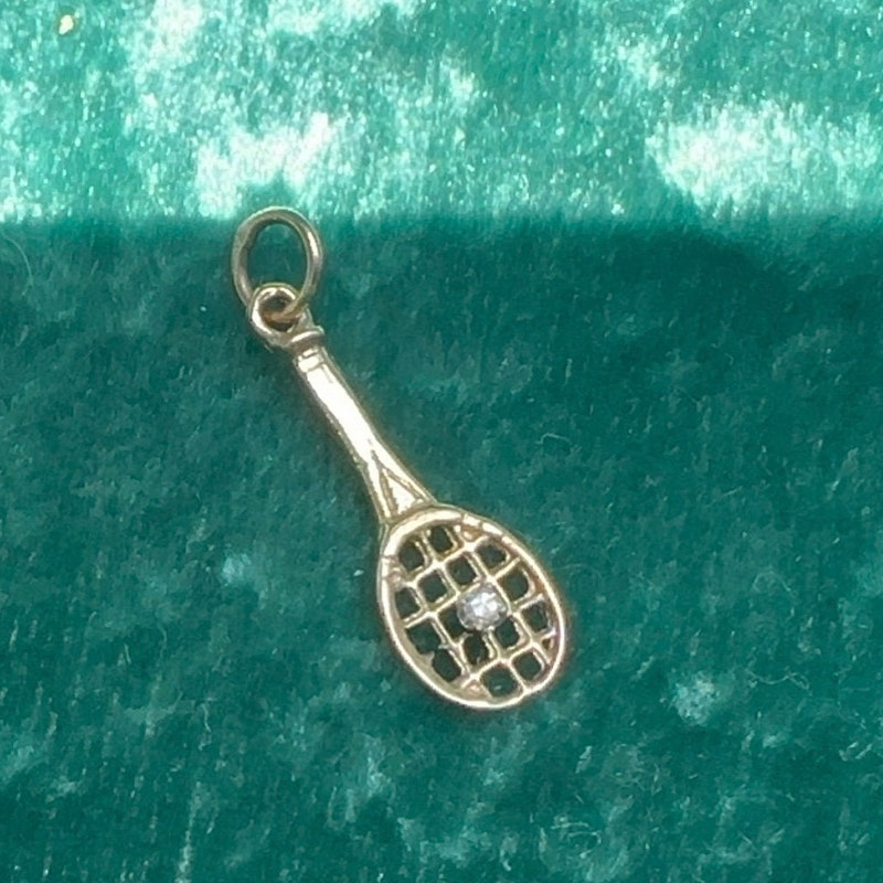 Tennis Racket Charms - Etsy