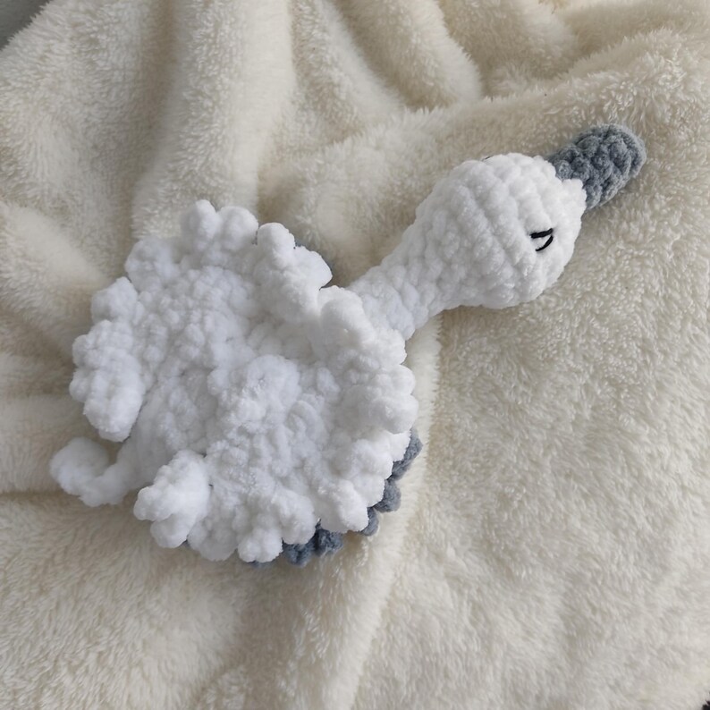 Crane Bird Amigurumi Crochet Toy Pattern Pdf | Stuffed Plush Crane Bird ...