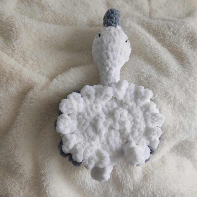 Crane Bird Amigurumi Crochet Toy Pattern Pdf | Stuffed Plush Crane Bird ...