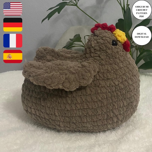 Chicken Toy Pattern - Etsy