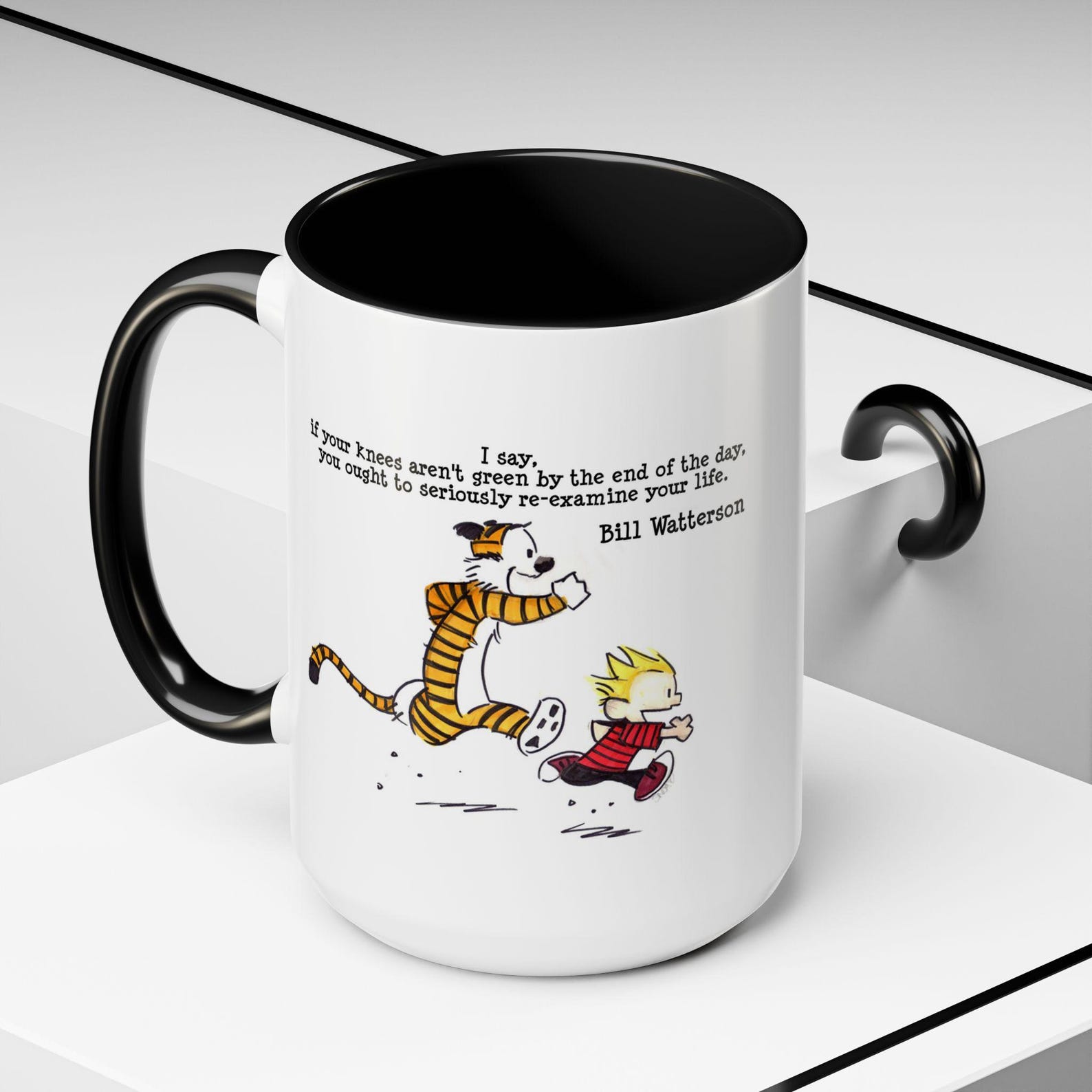 Calvin and Hobbes Ceramic Coffee Mug - 15 Oz - Several Colors Available ...