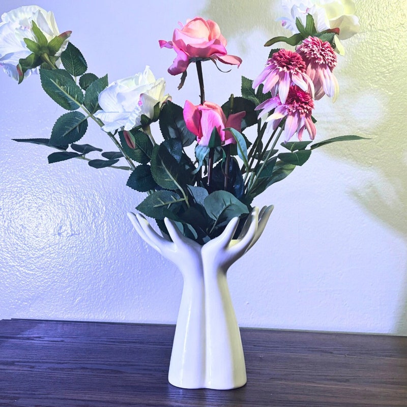 Hand Vase - Etsy