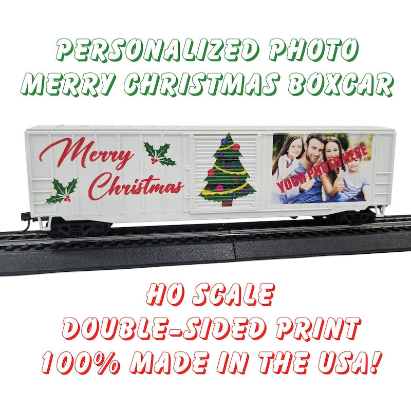O Scale Christmas Train - Etsy