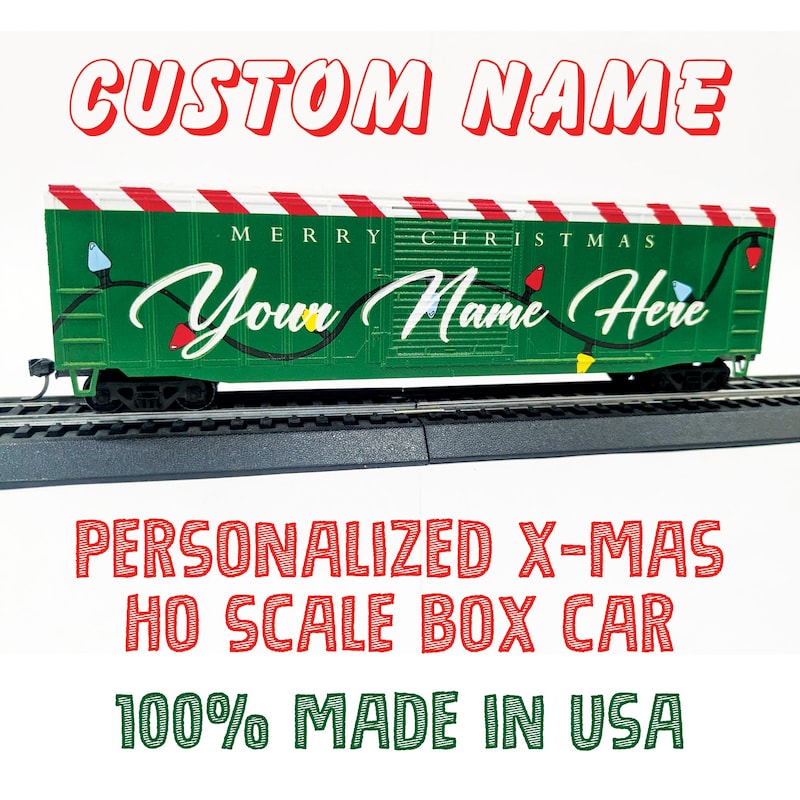 Name Train Car - Etsy