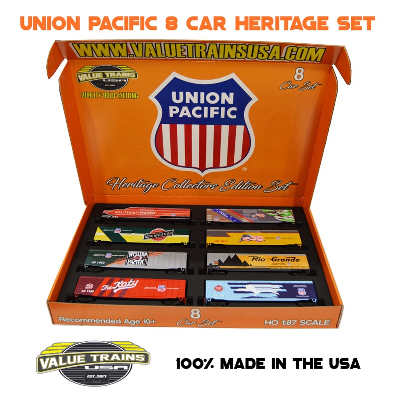 HO Scale - Official Licensed Union Pacific Heritage Scheme Collectors ...