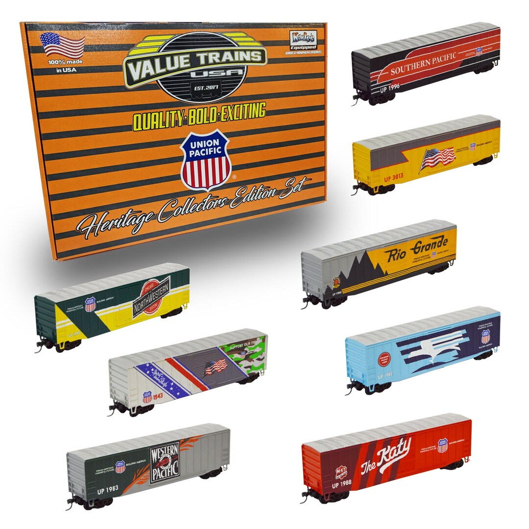 HO Scale - Official Licensed Union Pacific Heritage Scheme Collectors ...