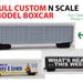 Custom Printed Model Train Box Car, HO Scale Box Car, Personalized Box ...