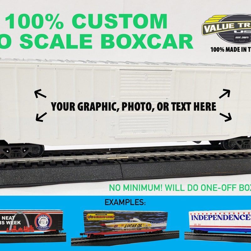 Custom Ho Scale Train Car - Etsy