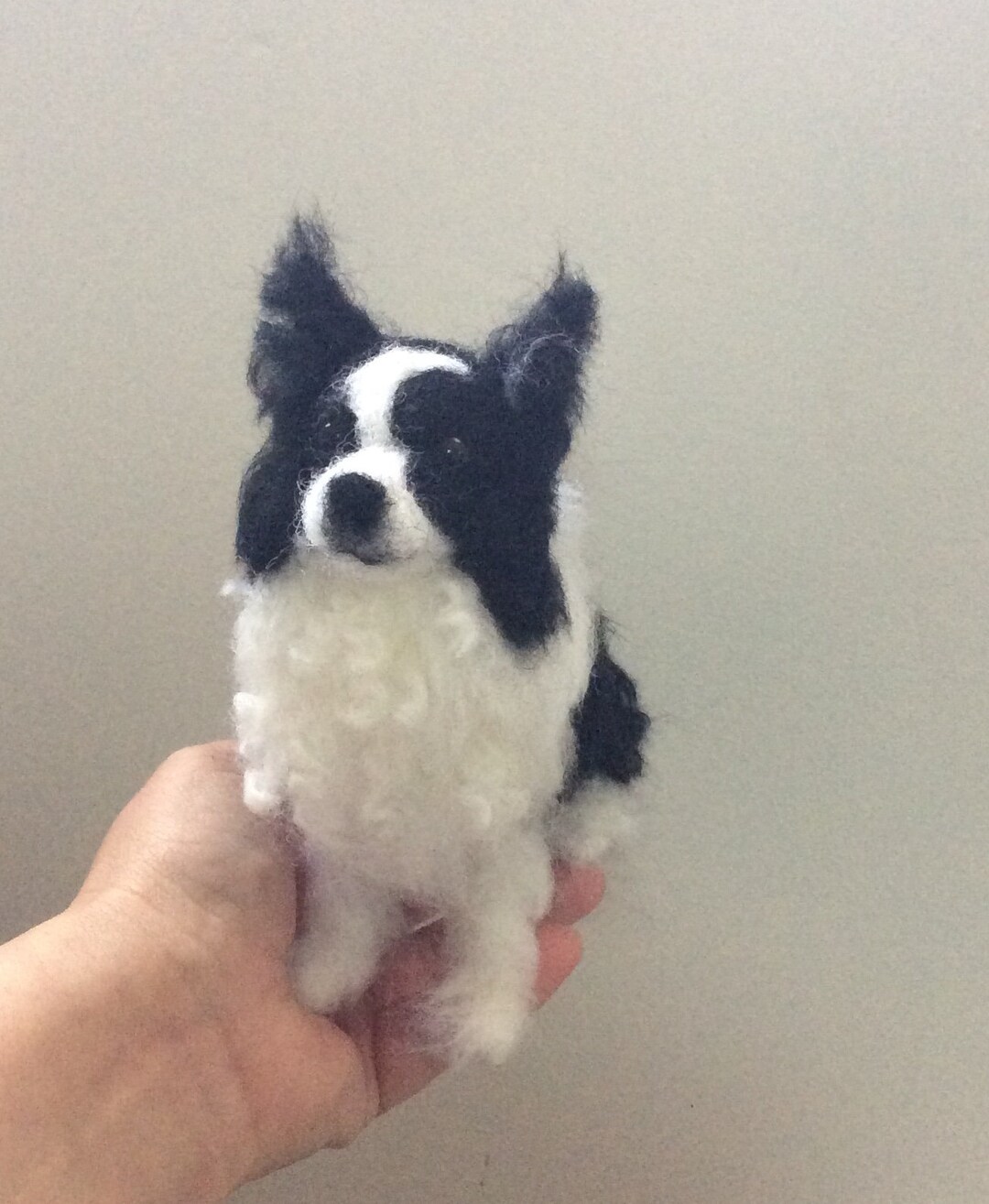 Custom Felted Border Collie Replica or Any Dog Breed Made From Your ...