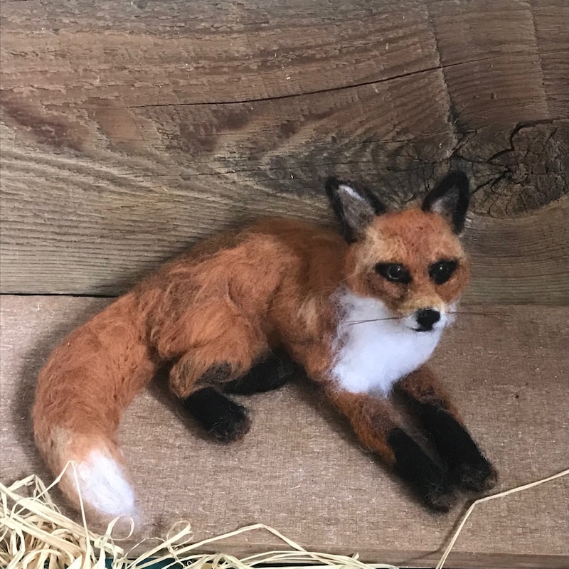 Felt Fox - Etsy