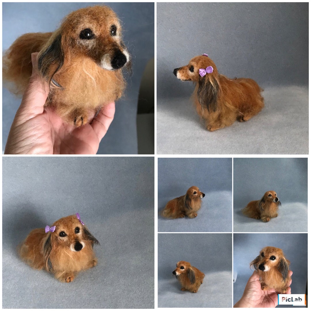 Personalized Custom Dog Needle Felted Sculpture Made to Order Any Dog ...