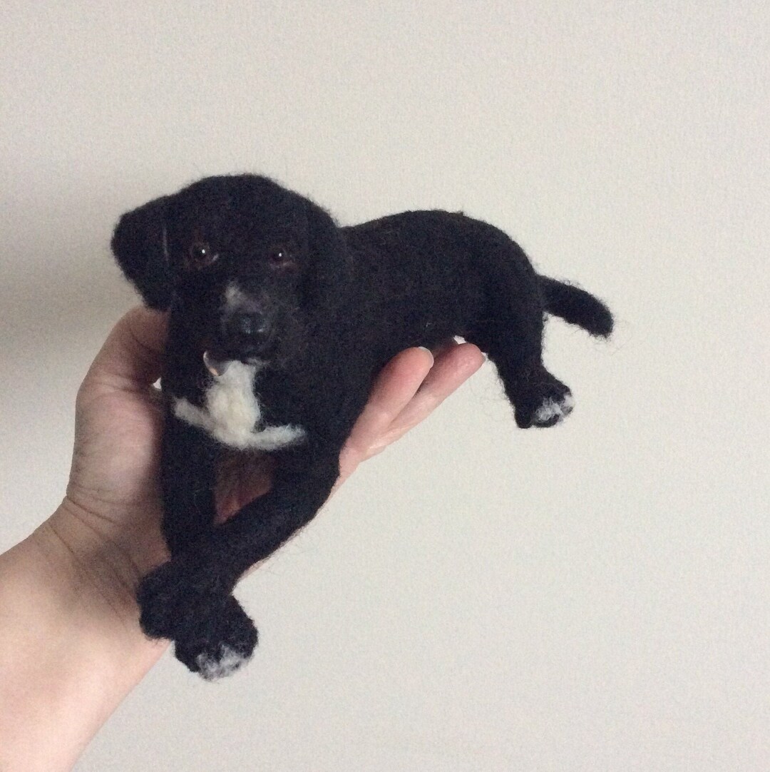 Personalized Black Labrador Retriever Custom Dog Lab Sculpture Memorial ...