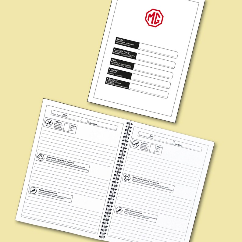 FORD GT40 : Restoration & Maintenance Notebook 100 Pages Free Shipping ...