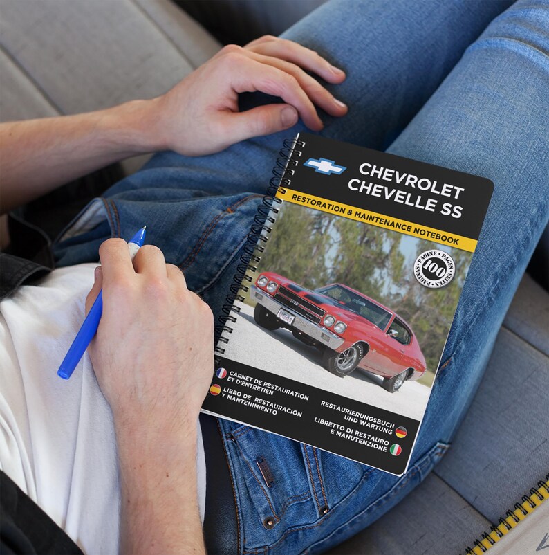 CHEVROLET CHEVELLE SS: Restoration and Maintenance Logbook - 100 Pages ...