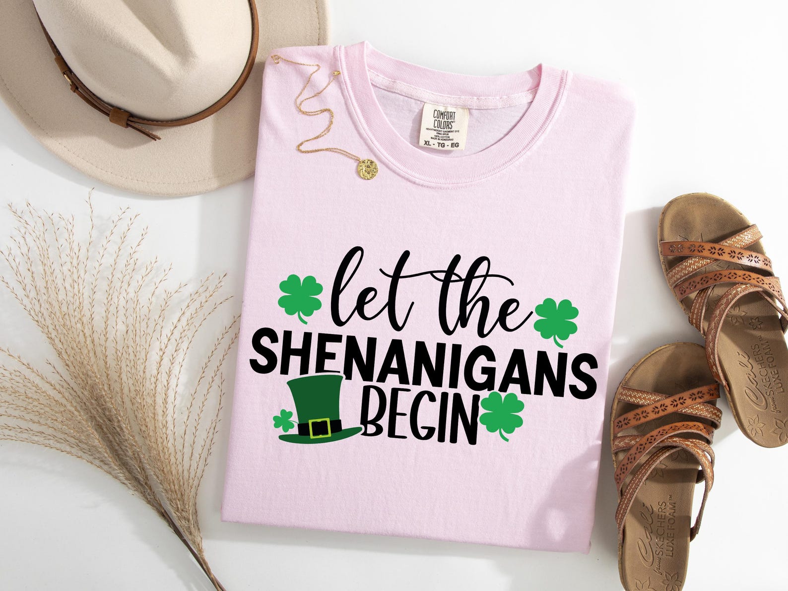 Comfort Colors® Let the Shenanigans Begin Shirt, St Patricks Day Party ...