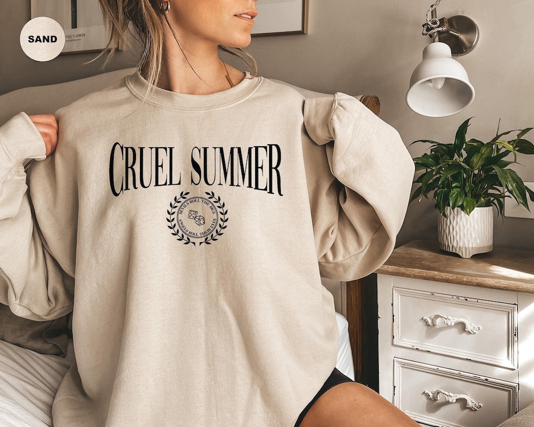 Cruel Summer Sweatshirt and Shirt, Collegiate Cruel Summer Sweater ...