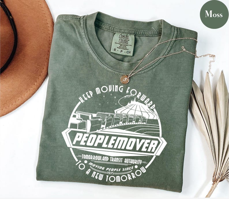 Comfort Colors® People Mover Shirt, Space Mountain Shirt, People Mover ...