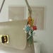 Handmade Beaded Flower Bouquet Charm Keychain - Etsy