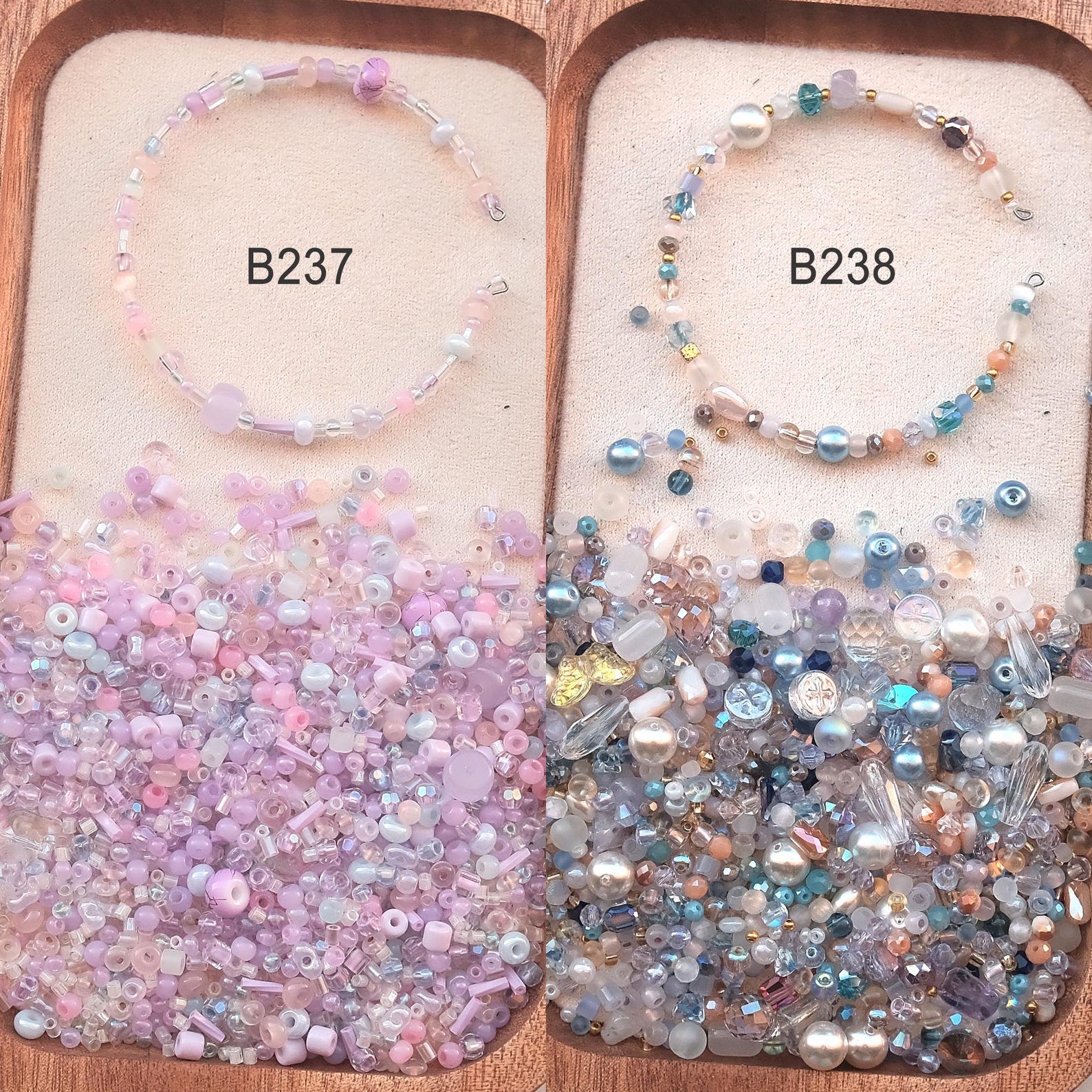 100g Glass Seed Bead Soup Mix: DIY Jewellery Making No.235-250 - Etsy