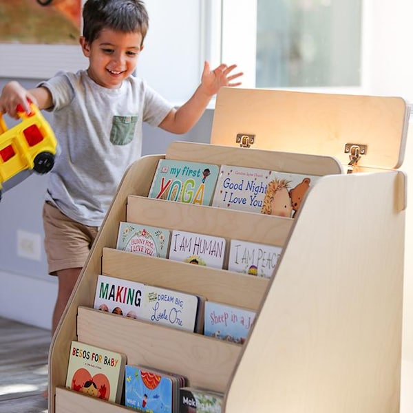 Montessori Bookcase - Etsy