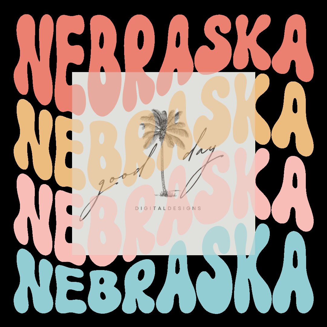 Nebraska Fun SVG Digital Download for Unique T-shirt Designs & Sticker ...