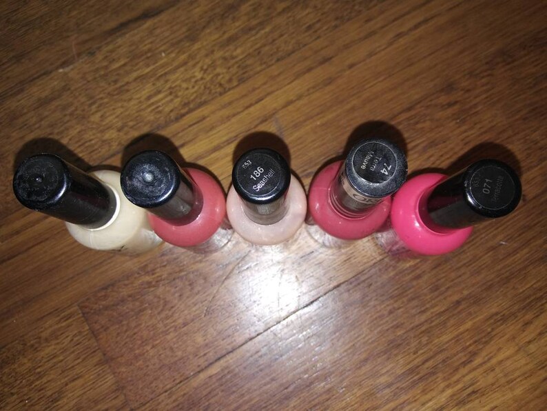 Vintage Nail Polish Orly 186 Seashell 071 Terracotta 77 Red - Etsy