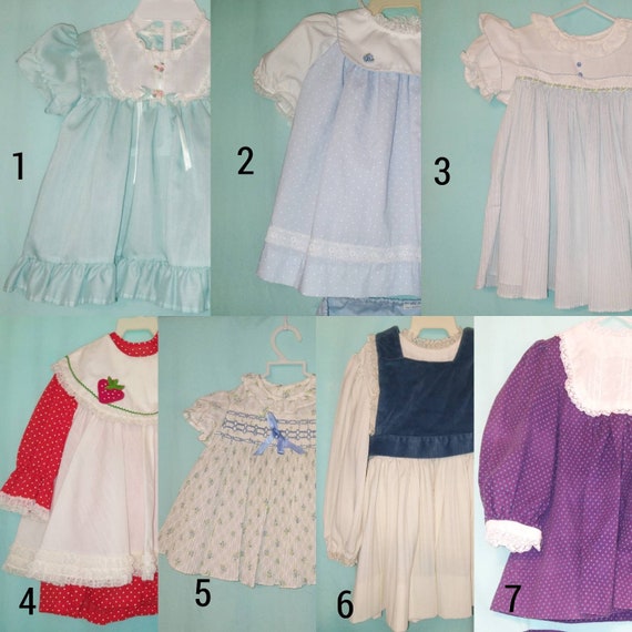 Vintage 1970s baby girl - Gem