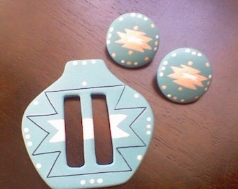 Ceramic Belt Buckle - Etsy