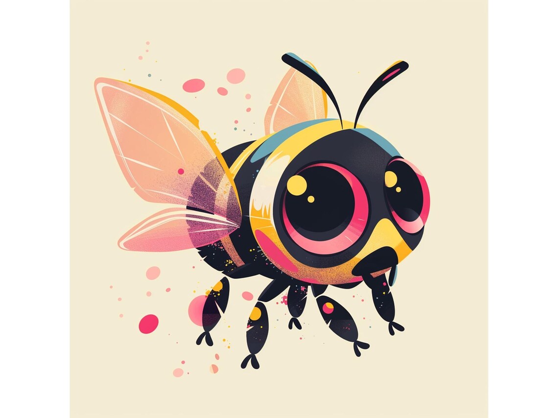 Bee Clipart PNG Adorable Bee Graphics, Cute Busy Bee Printables ...