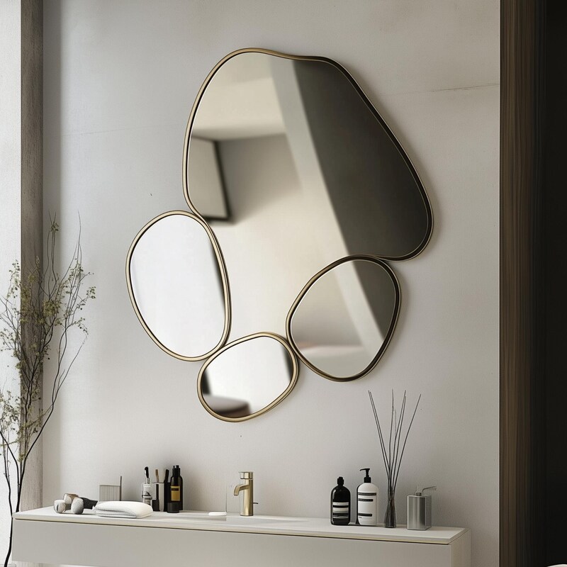 Asymmetrical Mirror - Etsy