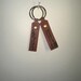 Personalized Laserable Leatherette Rectangle Keychain – Custom Engraved ...