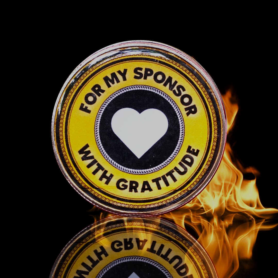 Alcoholics Anonymous Sponsor Chip, 12-step Recovery Gift Ideas for ...