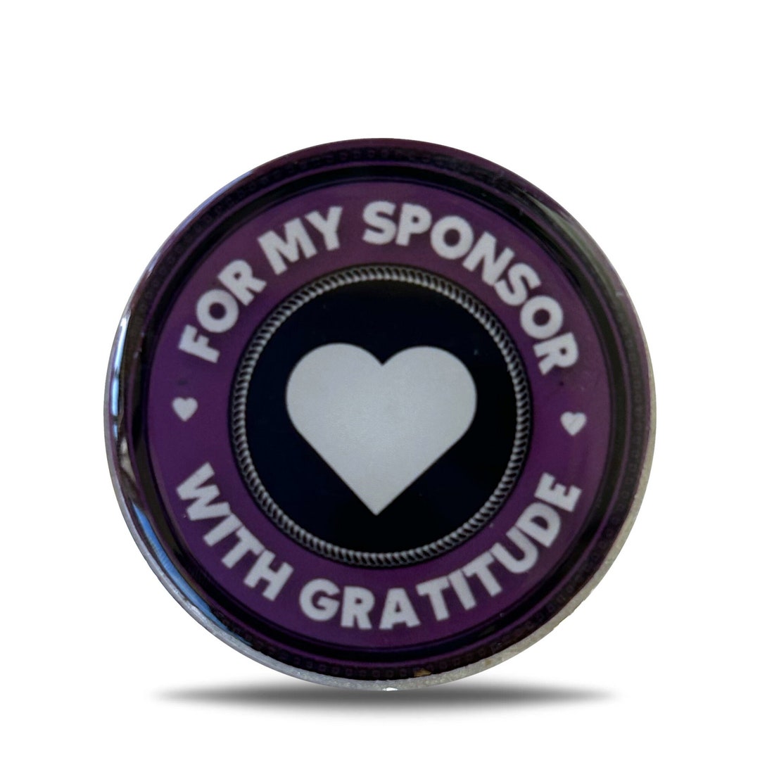 Sponsorship Coin, Personalized With Name and Thank You Message ...