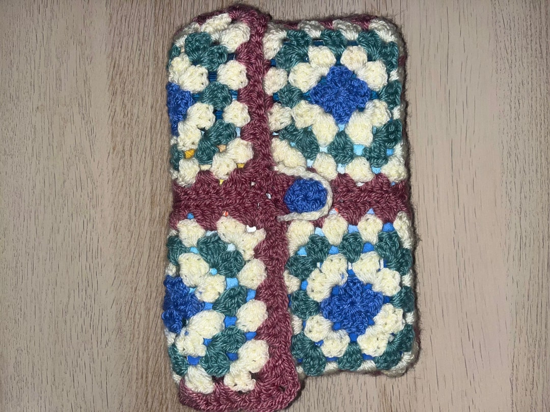 Granny Square Book Cover - Etsy