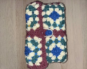 Granny Square Crochet Book Cover - Etsy