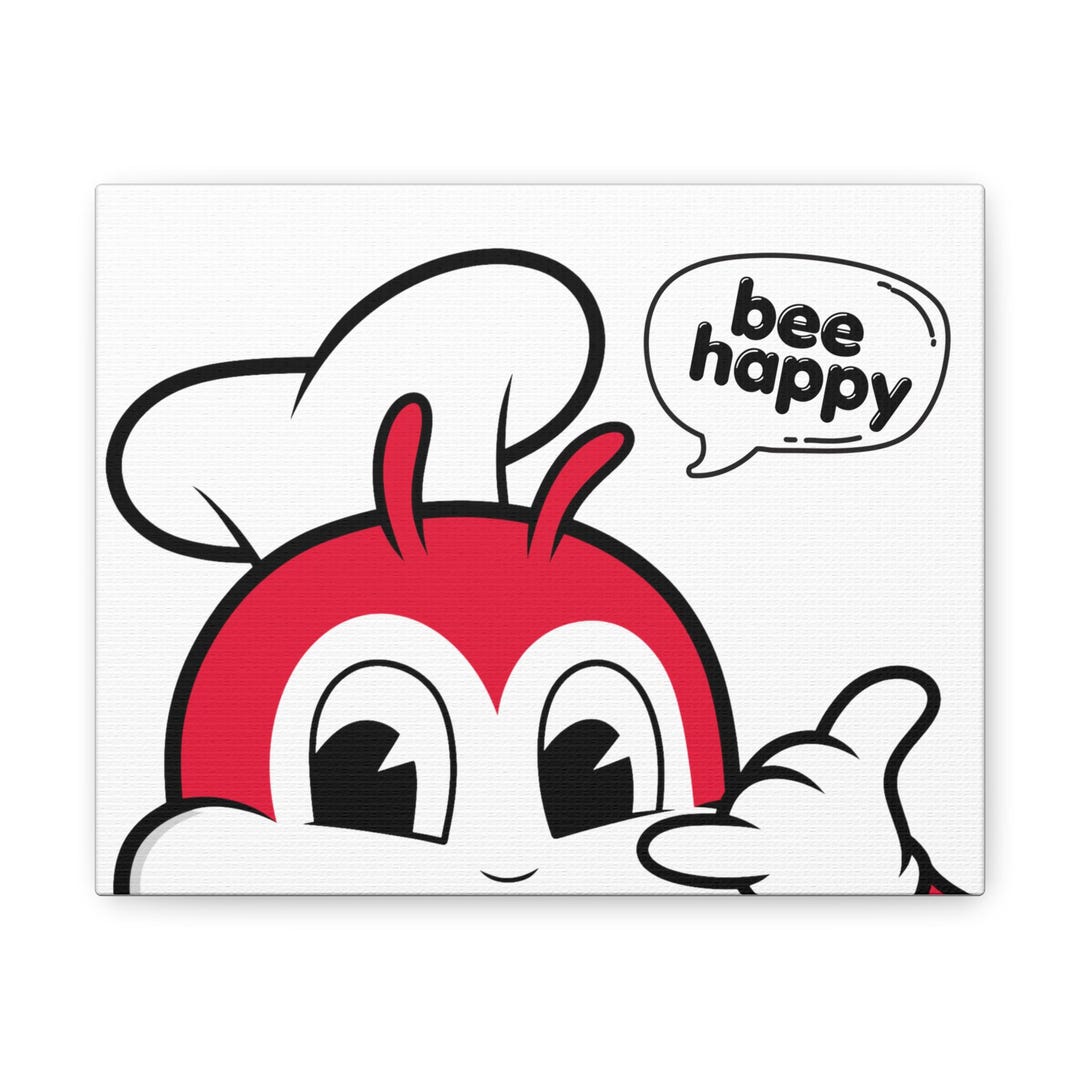 Jollibee Canvas Gallery Wraps, Filipino Wall Art Decor, Jollibee ...