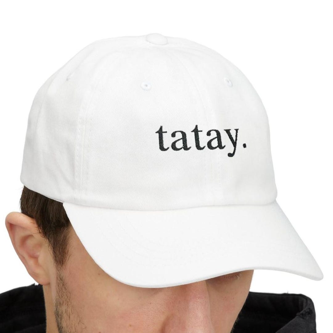 Tatay Philippines Classic Dad Cap, Tatay Embroidered Cap, Filipino Cap ...