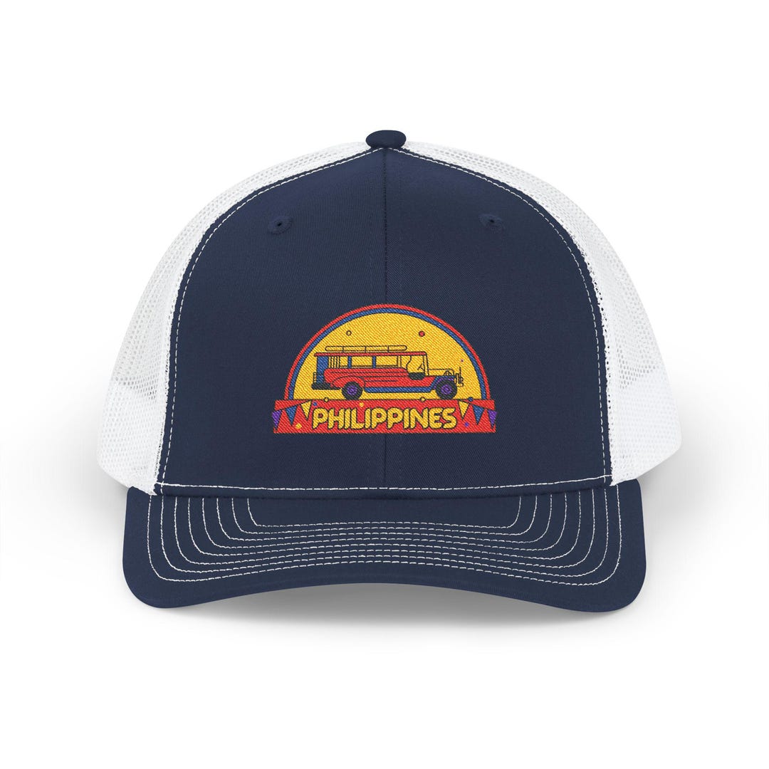 Philippines Jeepney Snapback Trucker Cap, Philippines Cap, Proud ...